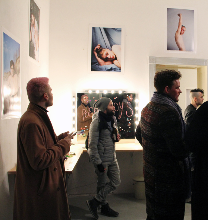 Poster Boys exhibition by Joseph Wolfgang Ohlert