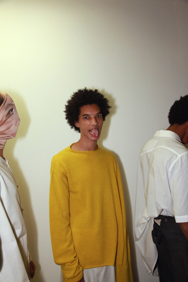 Backstage @ Alex Mullins Spring / Summer 2018